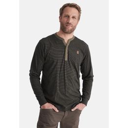 HERO by John Medoox Herren HERO by John Medoox Businessshirt &raquo;HANO Workwear Longsleeve Henley-Shirt&laquo; Longsleeve Henley-Shirt Funktionsqualit&auml;tf&uuml;r 