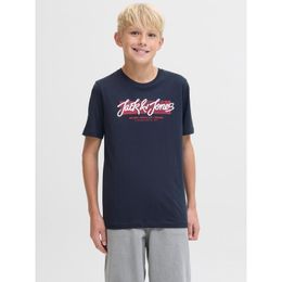 Jack & Jones Jack & Jones Junior Jungen T-Shirt &raquo;JJURBAN TEE SS CREW NECK JNR&laquo; blau 128