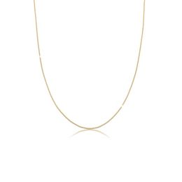 Elli Damen Kette ohne Anh&auml;nger &raquo;Venezianerkette Basic 925 Sterling Silber&laquo; gold