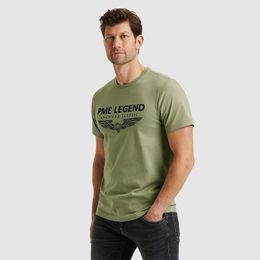 PME-Legend Pme Legend Damen PME LEGEND T-Shirt, klassischer Rundhalsausschnitt gr&uuml;n 3XL