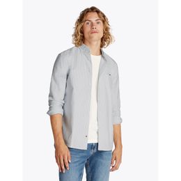 Tommy Jeans Damen Langarmhemd &raquo;TJM SLIM STRIPE OXFORD SHIRT EXT&laquo; Mit Button-Down-Kragen blau XL, N-Gr