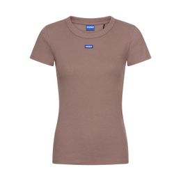 Hugo Blue Damen HUGO Blue T-Shirt &raquo;Easy Tee&laquo; mit HUGO Aufn&auml;her XS (34)