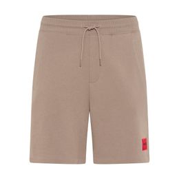 Hugo Herren Hugo Sweatshorts &raquo;Diz&laquo; Regular Fit, elastischer Bund mit Kordel, Hugo Red Weblabel S, N-Gr