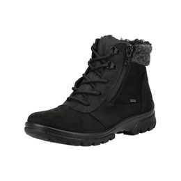 Ara Damen Schn&uuml;rstiefelette &raquo; Stiefelette Leder/Textil&laquo; schwarz 37,5
