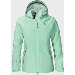Sch&ouml;ffel Sch&ouml;ffel Damen Outdoorjacke &raquo;2L Jacket Ankelspitz L&laquo; mit Kapuze gr&uuml;n 36