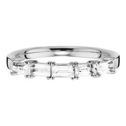 CAI Ca&iuml; Damen CA&Iuml; Fingerring &raquo;925/- Sterling Silber rhodiniert mit Wei&szlig;topas&laquo;