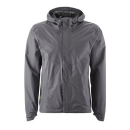 Gonso Herren Fahrradjacke &raquo;SAVE JACKET ESSENTIAL M&laquo; Herren Regenjacke wind- und wasserdicht, Radjacke mit Kapuze grau XXL