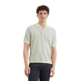 Marc O'Polo Marc O'polo Herren Marc O'Polo Poloshirt Strukturierte Oberfl&auml;che wei&szlig; XXL