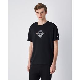 Champion Damen T-Shirt &raquo;Graphic T-Shirt&laquo; schwarz M (48/50)