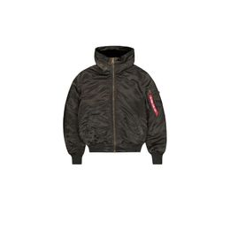 Alpha Industries Damen Bomberjacke &raquo;MA-1 Hooded&laquo; schwarz M