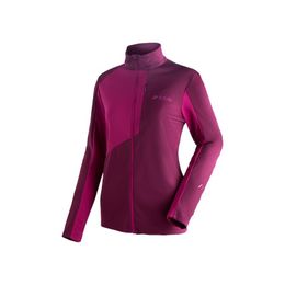 Maier Sports Damen Fleecejacke &raquo;Purga Jacket&laquo; Damen Midlayer, Fleece mit aufgerauter Innenseite pink 42