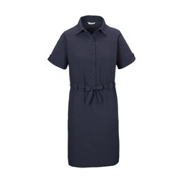 Killtec Damen Sommerkleid &raquo;KOS 50 WMN DRSS&laquo; Leichtes, wasserabweisendes Kleid mit Kordelzug und Taschen blau 46, Normalgr&ouml;&szlig;en
