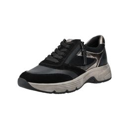 Tamaris Damen Sneaker &raquo; Sneaker Synthetik/Textil&laquo; schwarz 40