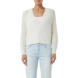 comma, Comma Casual Identity Damen comma casual identity Cardigan casual, bequem, Alpakamix, V-Ausschnitt L (40)