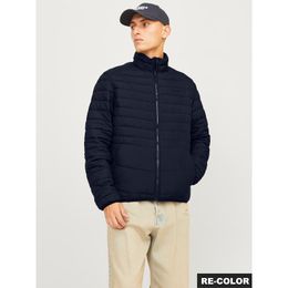 Jack & Jones Jack & Jones Herren Steppjacke &raquo;JJESTATE PACKABLE PUFFER COLLAR NOOS&laquo; ohne Kapuze blau XS
