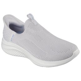 Skechers Damen Slip-On Sneaker &raquo;ULTRA FLEX 3.0-EASY WIN&laquo; , Slipper, Sneaker mit Handsfree Slip-ins Technologie grau 40