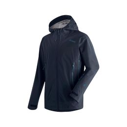 Maier Sports Damen Skijacke &raquo;Elvegarden M&laquo; Herren Trekkingjacke, atumungsaktiv und wasserdicht, Outdoor-Jacke mit Kapuze blau 48