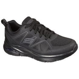 Skechers Herren Berufsschuh &raquo;ARCH FIT SR&laquo; Schn&uuml;rschuh f&uuml;r Gastronomie,Pflege mit gepolstertem Schaftrand schwarz 48,5