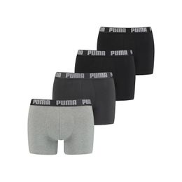 Puma Herren Puma &raquo;Puma MEN EVERYDAY BOXER 4P ECOM&laquo; Packung, 4er Pack, mit breitem Logo-Webbund schwarz XL