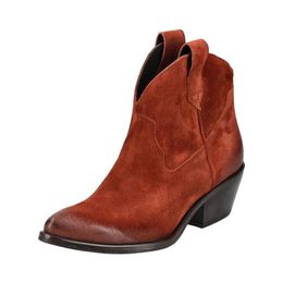 Lazamani Damen Stiefelette &raquo; Stiefelette Leder&laquo; rot 39
