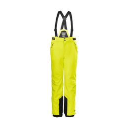 Killtec M&auml;dchen Skihose &raquo;KSW 77 GRLS SKI PNTS&laquo; wasserdicht, atmungsaktiv, abnehmbarer Latz, verst. Seitenriegel gr&uuml;n 164, Normalgr&ouml;&szlig;en