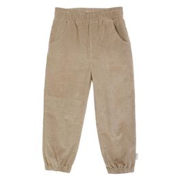MaxiMo Jungen MaxiMo Cordhose Stretch-Cord, Gummizug am Bund und Beinabschl&uuml;ssen, Seitentaschen beige 134/140, N-Gr