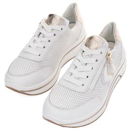 Ara Damen Sneaker &raquo;SAPPORO&laquo; , Freizeitschuh, Komfortschuh, Reha Schuh in H-Weite (= sehr weit) wei&szlig; 3 (35,5)