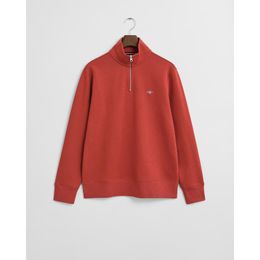 Gant Herren Sweatshirt &raquo;REG SHIELD HALF ZIP SWEAT&laquo;, mit Logostickerei auf der Brust 4XL