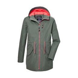 Killtec M&auml;dchen Parka &raquo;KOS 148 GRLS PRK&laquo; Wind- und wasserdichter Parka, reflektierend, PFAS-frei impr&auml;gniert gr&uuml;n 152