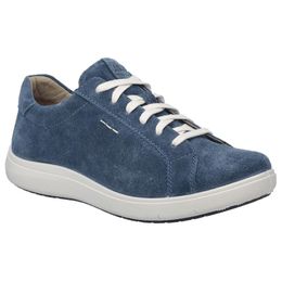Josef Seibel Damen Sneaker &raquo;Megan 07&laquo; mit Wechselfu&szlig;bett blau 37