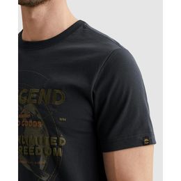 PME-Legend Pme Legend Herren PME LEGEND T-Shirt &raquo;Short Sleeve R-Neck Heavy Jersey&laquo; mit Print, Regular Fit XL