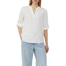 s.Oliver Damen s.Oliver Klassische Bluse mit Turn-up wei&szlig; 36