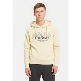 Jack & Jones Jack & Jones Junior Jungen Kapuzensweatshirt &raquo;JJMAKOTO SWEAT HOOD JNR&laquo; wei&szlig; 140