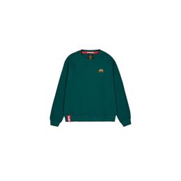 Alpha Industries Damen &raquo;Basic Sweatshirt SL&laquo; gr&uuml;n M