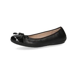 Caprice Damen Ballerina &raquo; Ballerinas Leder/Textil&laquo; schwarz 37