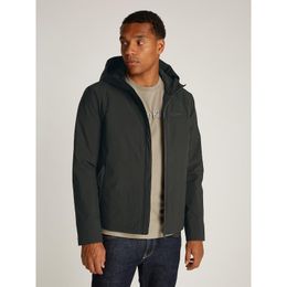 Calvin Klein Herren Outdoorjacke &raquo;TECHNICAL NON-QUILT JACKET HOOD&laquo; mit Kapuze mit Logoprint schwarz 3XL