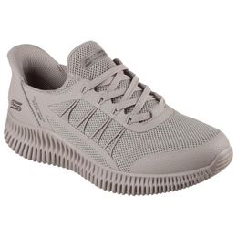 Skechers Herren Sneaker &raquo;BOBS GEO LITE-FIXED EDGE&laquo; Freizeitschuh, Trainingsschuh mit Slip-ins grau 45