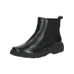 Caprice Damen Stiefelette &raquo; Stiefelette Leder/Textil&laquo; schwarz 38
