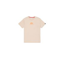 Alpha Industries Damen T-Shirt &raquo;Basic T-Shirt ML&laquo; beige XXL