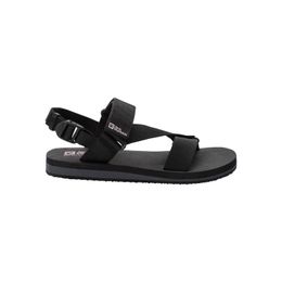 Jack Wolfskin Damen Sandalette &raquo;URBAN ENTDECKUNG BELT SANDAL W&laquo; schwarz UK8-EU42, Normalschaft