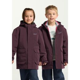 Jack Wolfskin Kinder 3-in-1-Funktionsjacke &raquo;3IN1 CANVEY KIDS&laquo; mit Kapuze 116