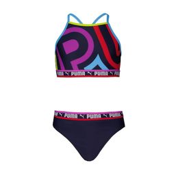 Puma M&auml;dchen Puma Triangel-Bikini &raquo;Puma SWIM GIRLS PLACED PRINT BIKINI SET&laquo; 152, N-Gr