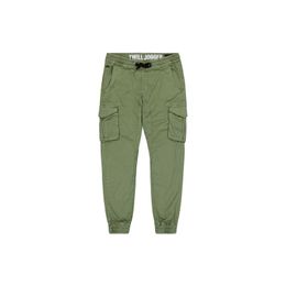 Alpha Industries Herren Jogginghose &raquo;Cotton Twill Jogger&laquo; gr&uuml;n XL, Normalgr&ouml;&szlig;en