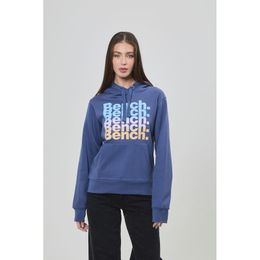 Bench. Damen Sweatshirt &raquo;TRIXE_HOODY&laquo; blau 40
