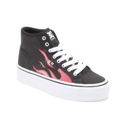 DC Shoes Damen DC Shoes Sneaker &raquo;Manual Hi Platform&laquo; schwarz 6,5(37,5)