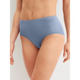 Calida Damen Calida High-Waist-Slip &raquo;Natural Comfort&laquo; elastische, Single Jersey Qualit&auml;t, Cotton-Mix, weich, pillingarm XS (36/38)