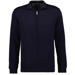 Ragman Damen Ragman Strickfleecejacke blau S4648