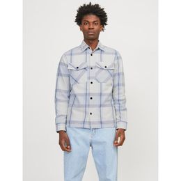 Jack & Jones Jack & Jones Damen &raquo;JPRCCROY SPRING CHECK OVERSHIRT L/S SN&laquo; blau S, N-Gr