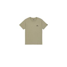 Alpha Industries Herren T-Shirt &raquo;Basic T-Shirt SL&laquo; gr&uuml;n XXL