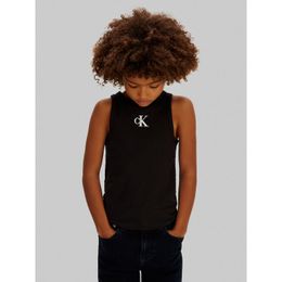 Calvin Klein Jeans M&auml;dchen Tanktop &raquo;LOGO TANK TOP&laquo; Regular fit f&uuml;r Kinder, mit Logoschriftzug 6 (116)